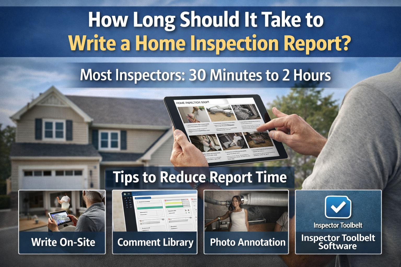 How Long Should It Take to Write a Home Inspection Report?